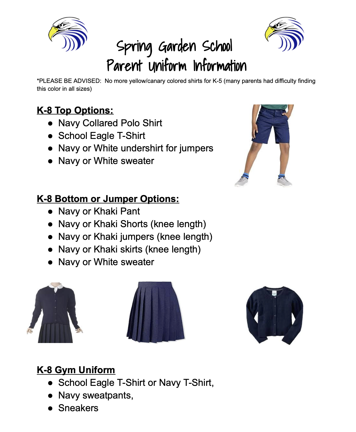 Parent Info.. - Spring Garden School